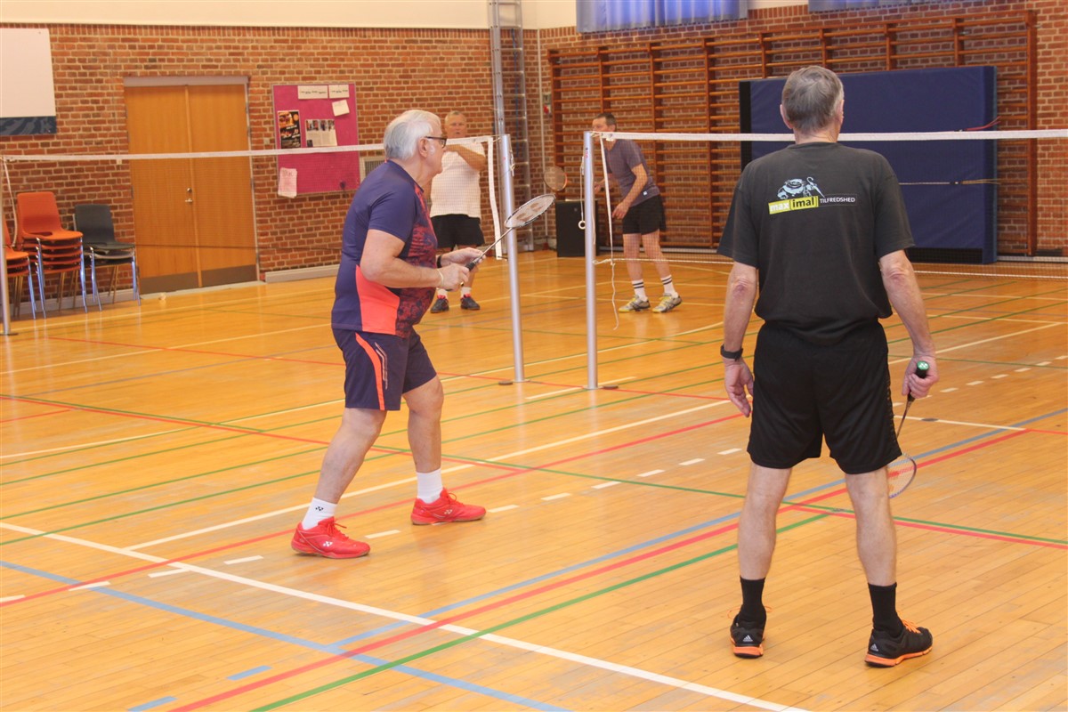 Senior badminton